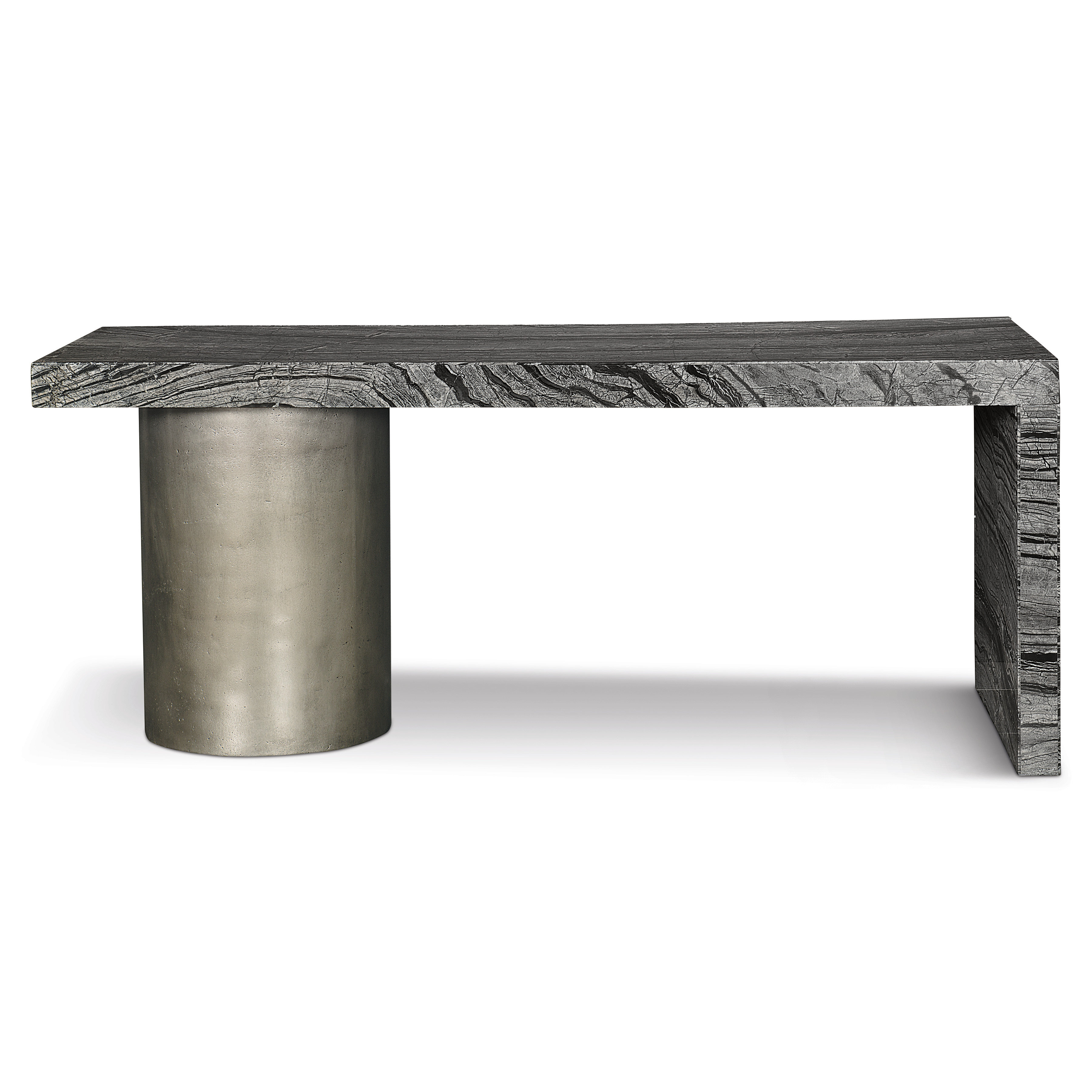 Bernhardt Linea Marble Writing Desk | Perigold