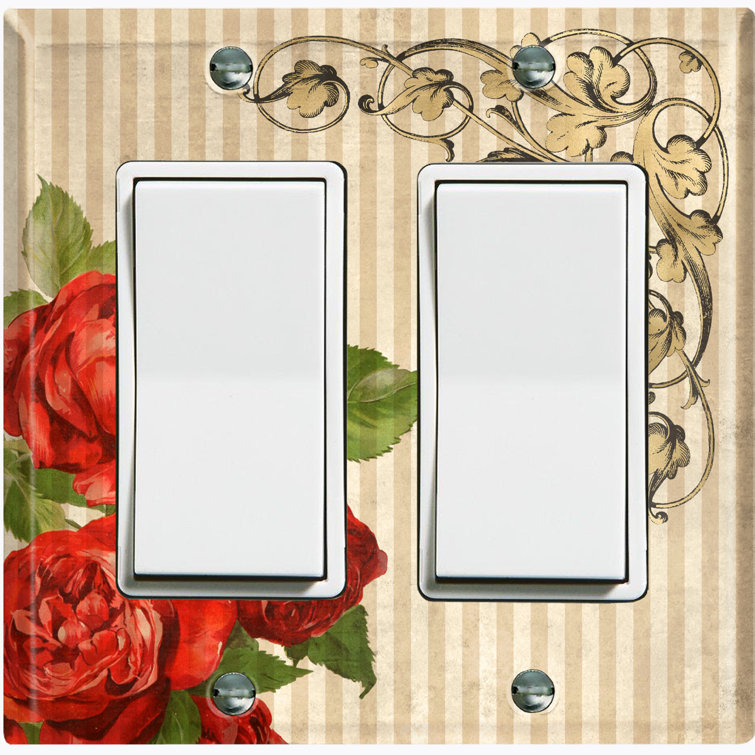 WorldAcc 2-Gang Toggle Light Switch Wall Plate - Wayfair Canada