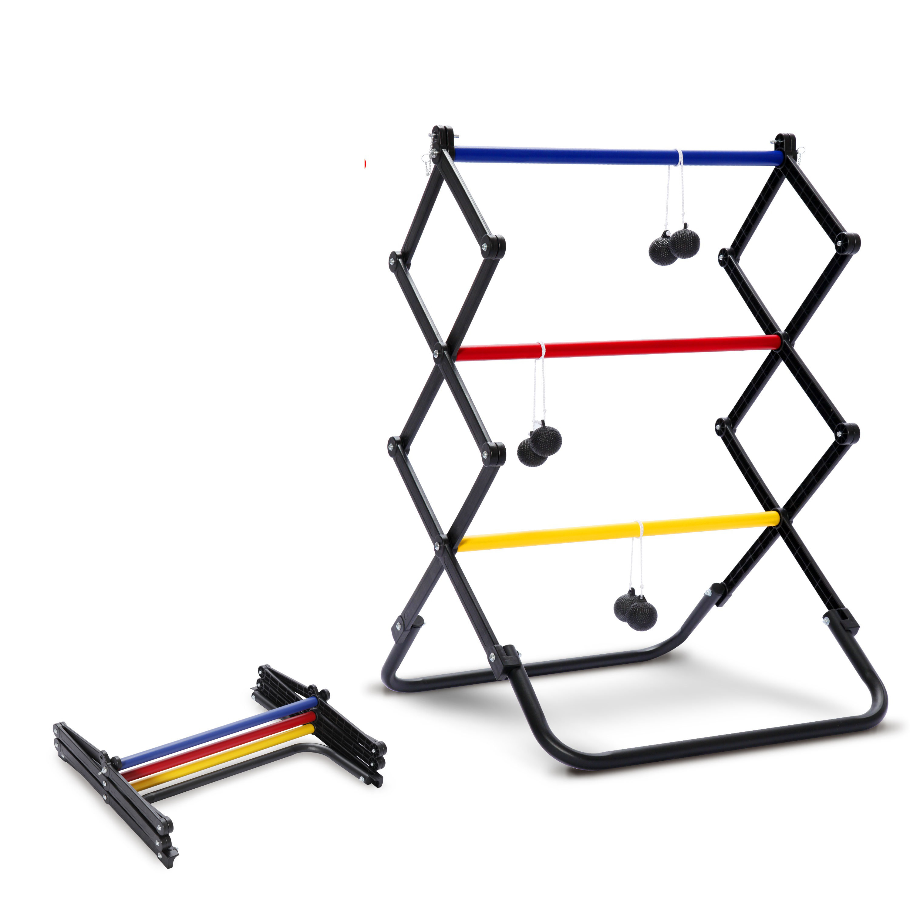 E-Jet Sport Ladder Toss Games, Ladder Ball Set - Instant Setup, Folding ...