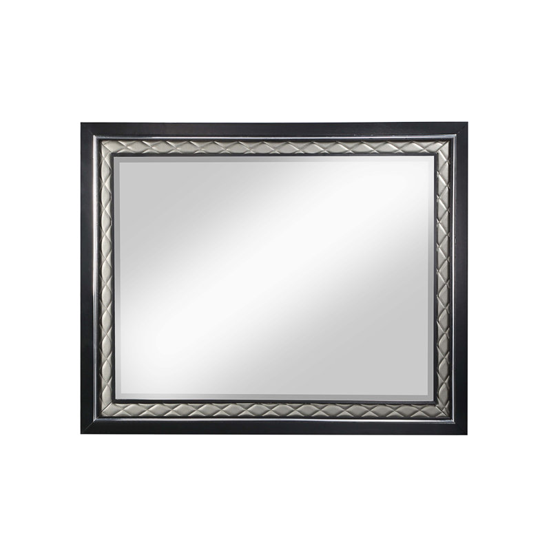 Mercer41 Madi Rectangle Wood Wall Mirror | Wayfair