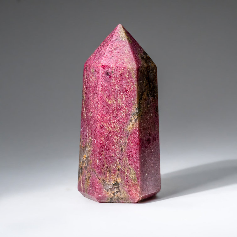 Astro Gallery of Gems Genuine Polished Imperial Rhodonite Point From ...