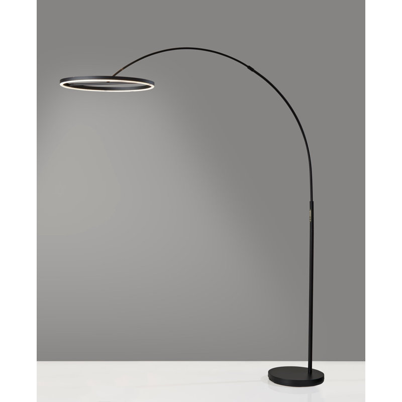 Corrigan Studio® Falcon LED Arc Lamp w. Smart Switch | Wayfair