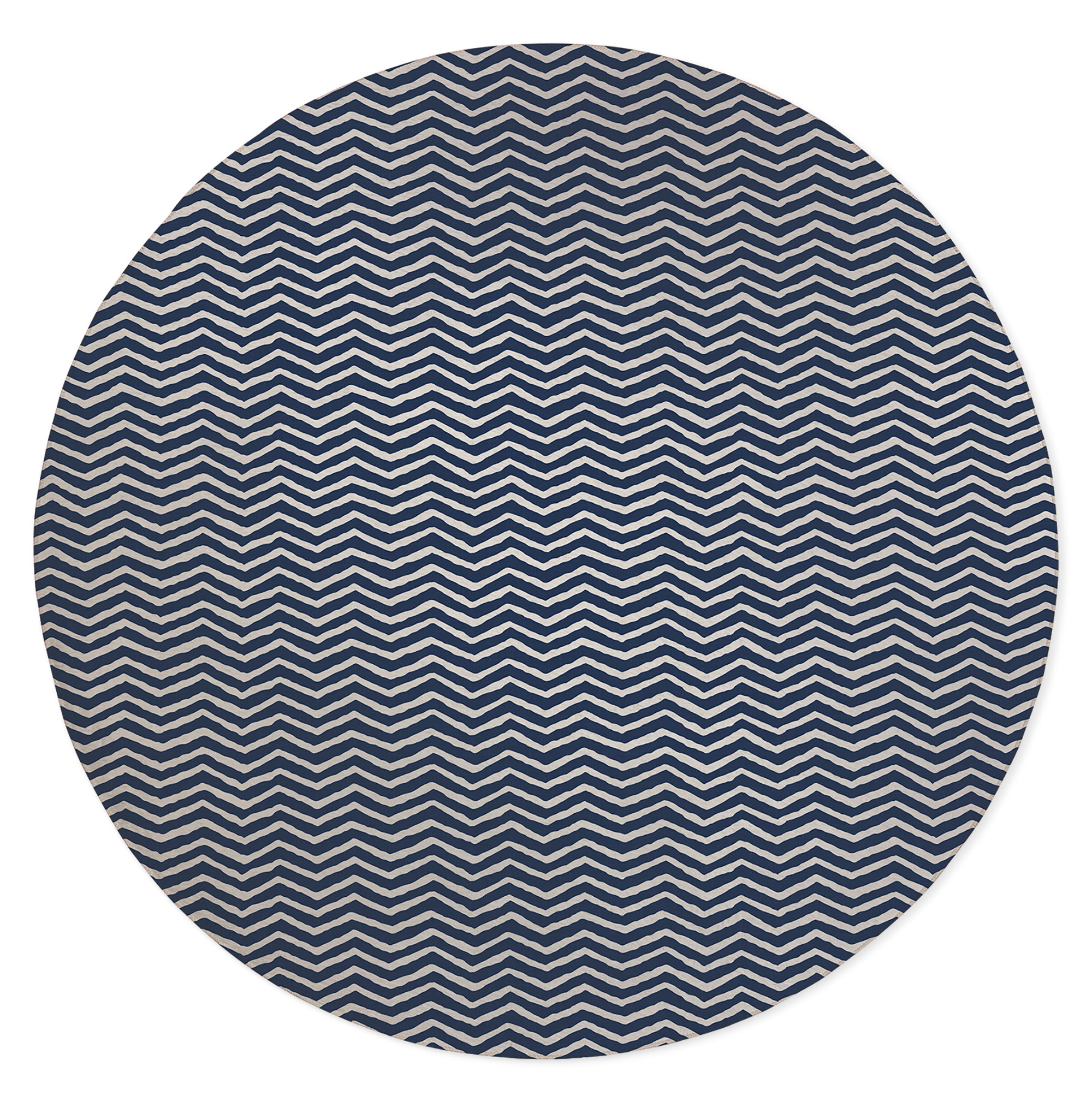 KAVKA DESIGNS Bula Low Pile Carpet Straight Round Chair Mat | Wayfair