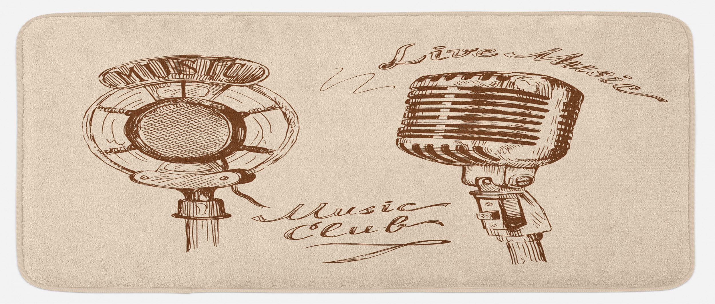 East Urban Home Music Kitchen Mat | Wayfair