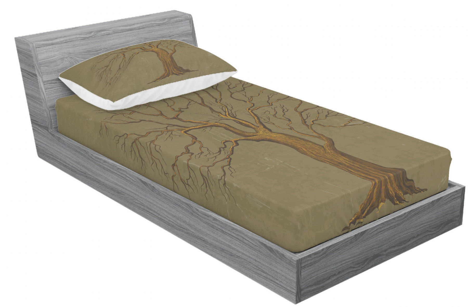 Ambesonne Tree Sheet Set | Wayfair