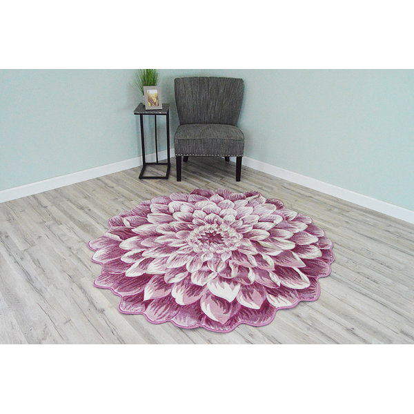 Winston Porter Ayalur Performance Pink Rug & Reviews | Wayfair