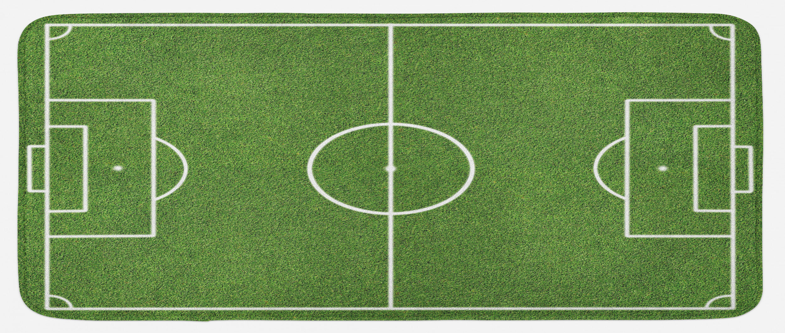 East Urban Home Soccer Field Grass Motif Stadium Game Match Winner ...