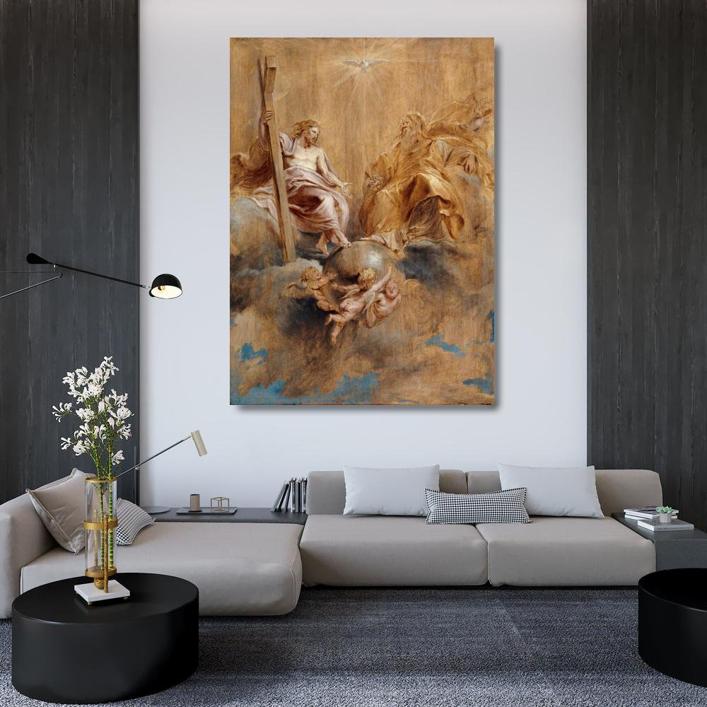Astoria Grand "The Holy Trinity" by Peter Paul Rubens - Gallery Wrap ...