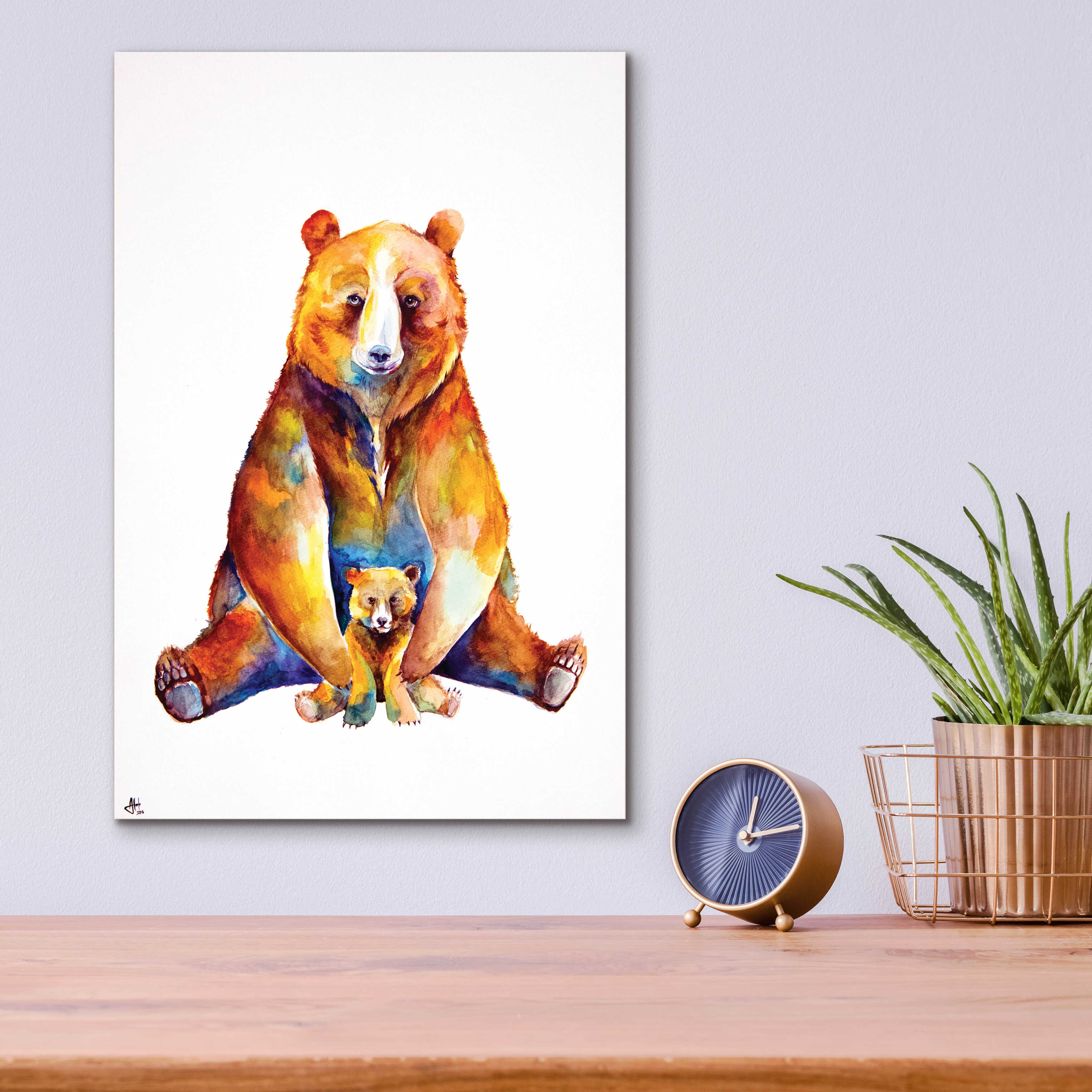 Loon Peak® Bear Necessities by Marc Allante - Unframed Print | Wayfair