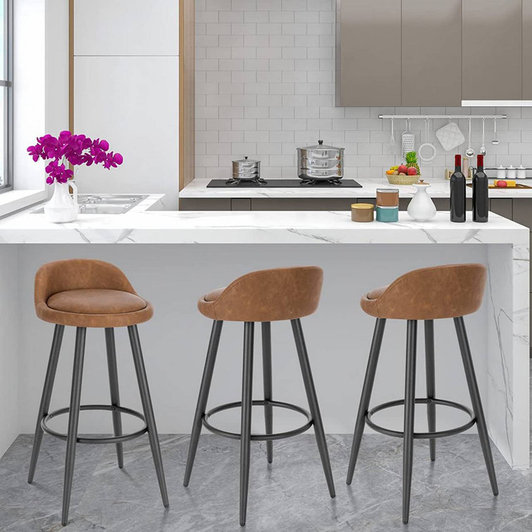 George Oliver Ackeron 70Cm Bar Stool & Reviews | Wayfair.co.uk