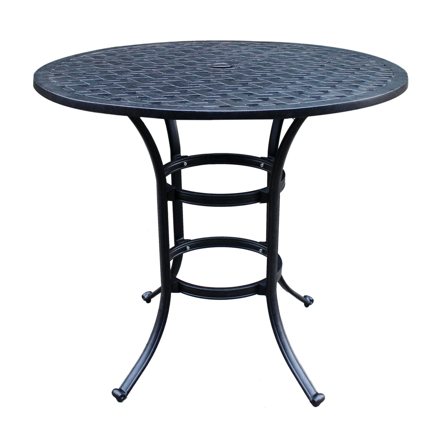 Lark Manor™ Edingworth Round 42.05'' Outdoor Bar Table | Wayfair