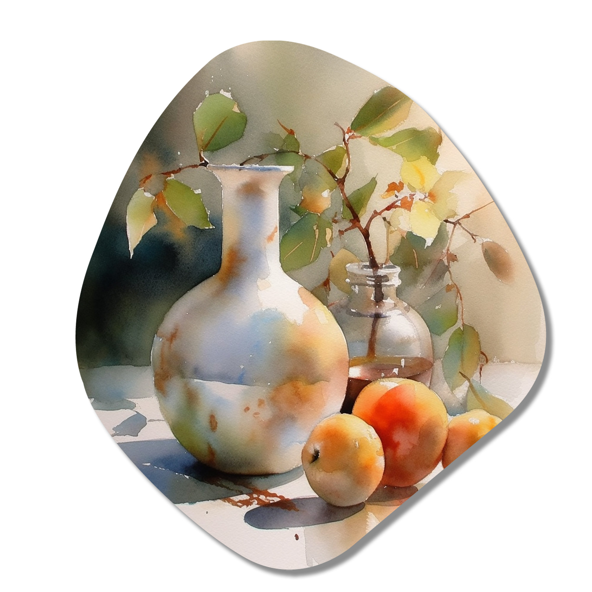 Design Art Simple Still Life Fruits And Pitchers I - Kitchen Nebula ...