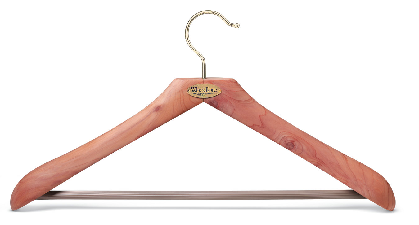 Woodlore Classic Hanger for Dress/Shirt/Sweater | Wayfair
