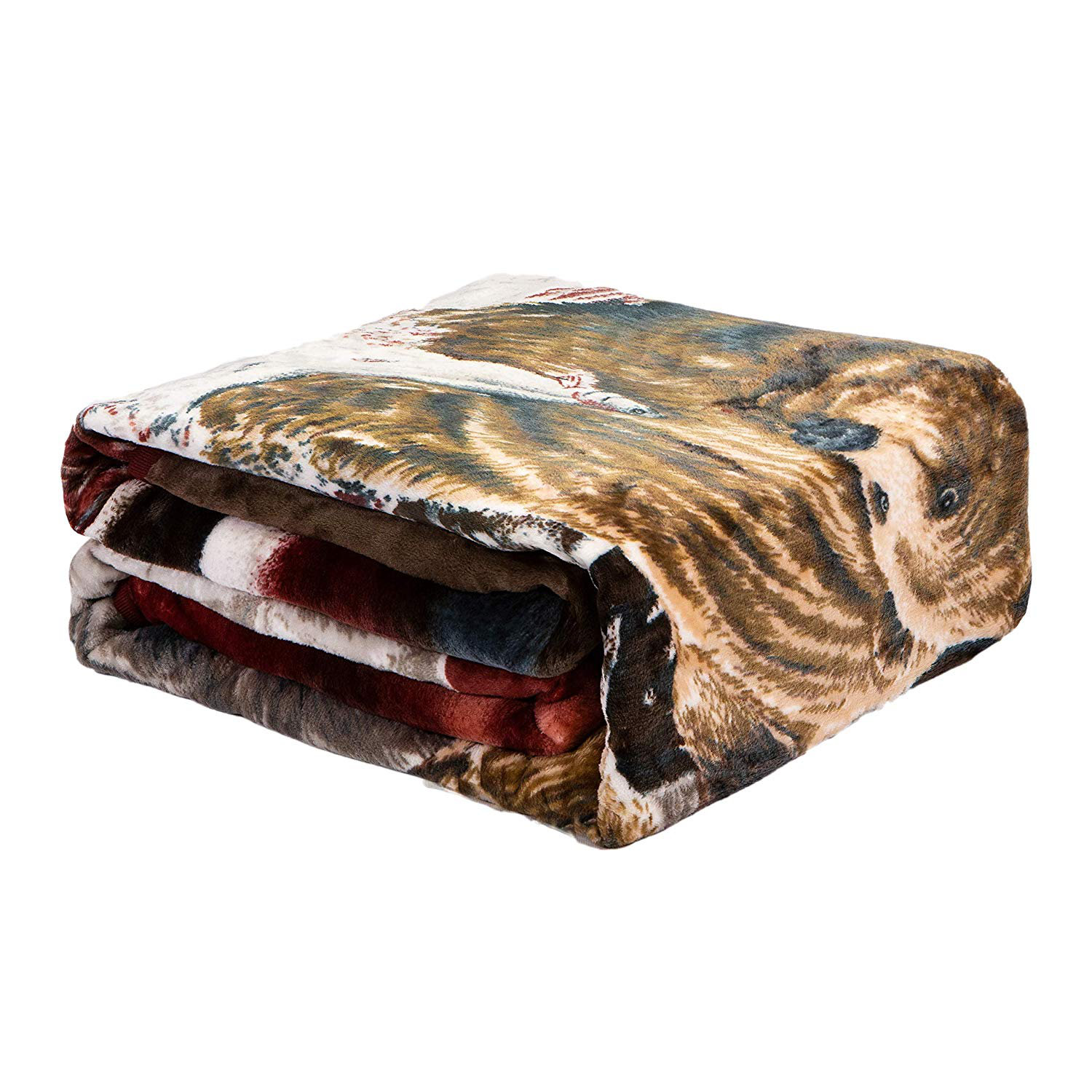 Crover Alaska Favorites Flannel Blanket | Wayfair