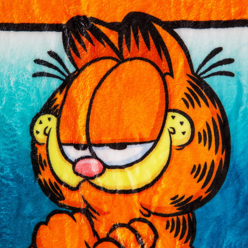 Surreal Entertainment Garfield and Friends Throw Blanket | 45 x 60 ...