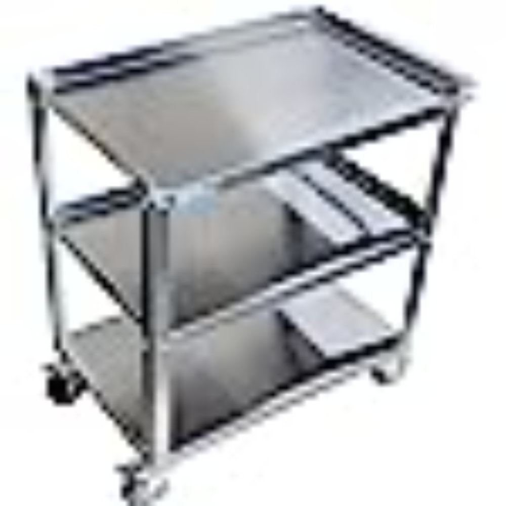 Express KitchQuip Commercial Stainless Steel 3 Shelf Utility Kitchen ...