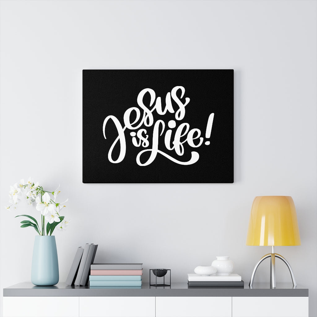 Trinx Jesus Is Life! Christian Wall Art Bible Verse Print Ready To Hang ...