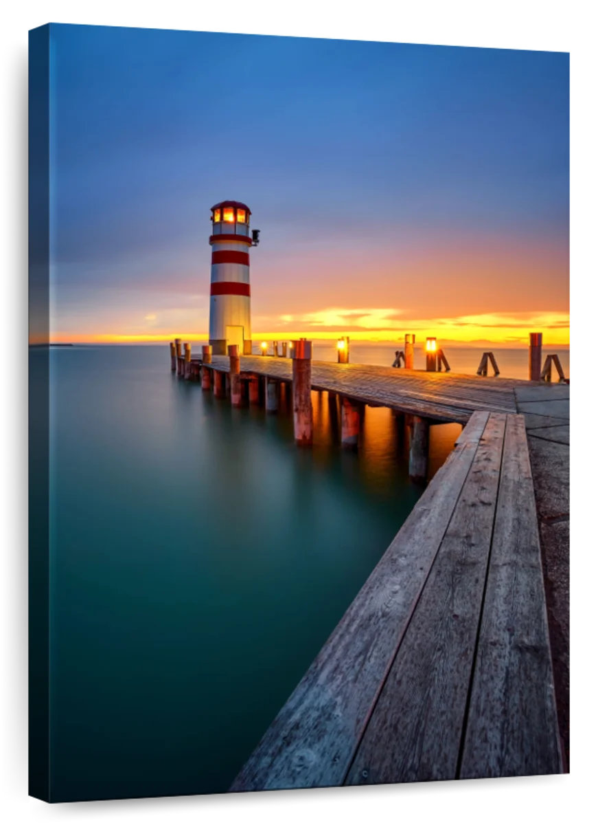 Breakwater Bay Aletra Podersdorf Lighthouse Jetty | Wayfair