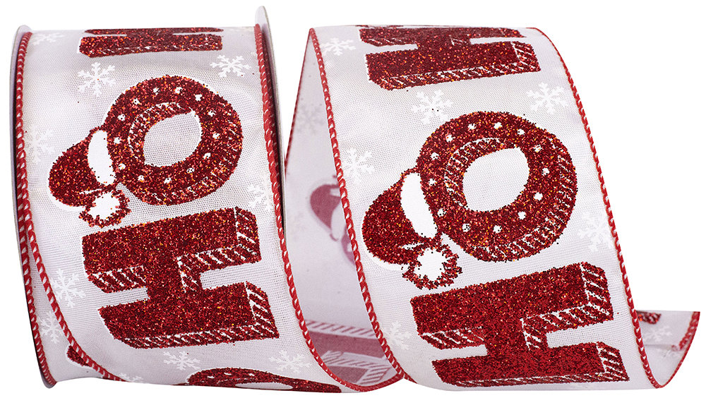 The Holiday Aisle® Box Net Nestle Wired Ribbon | Wayfair