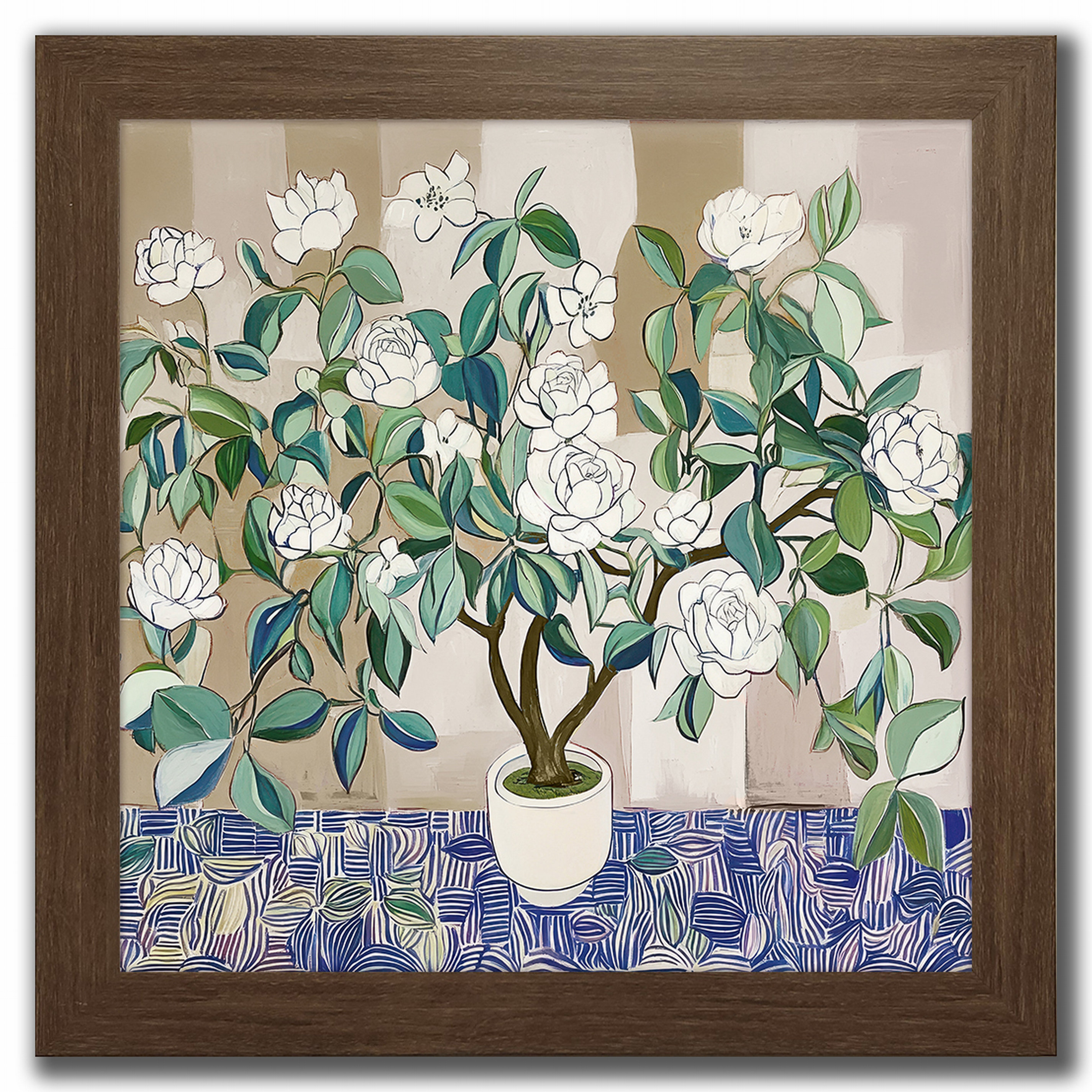 Wildon Home® Gilded Roses II Framed Wall Art | Wayfair