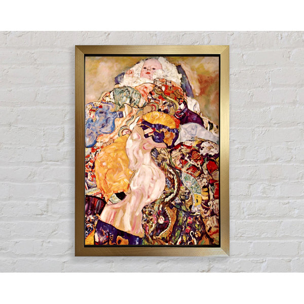 Bright Star Klimt Baby by Gustav Klimt - Single Picture Frame Art ...