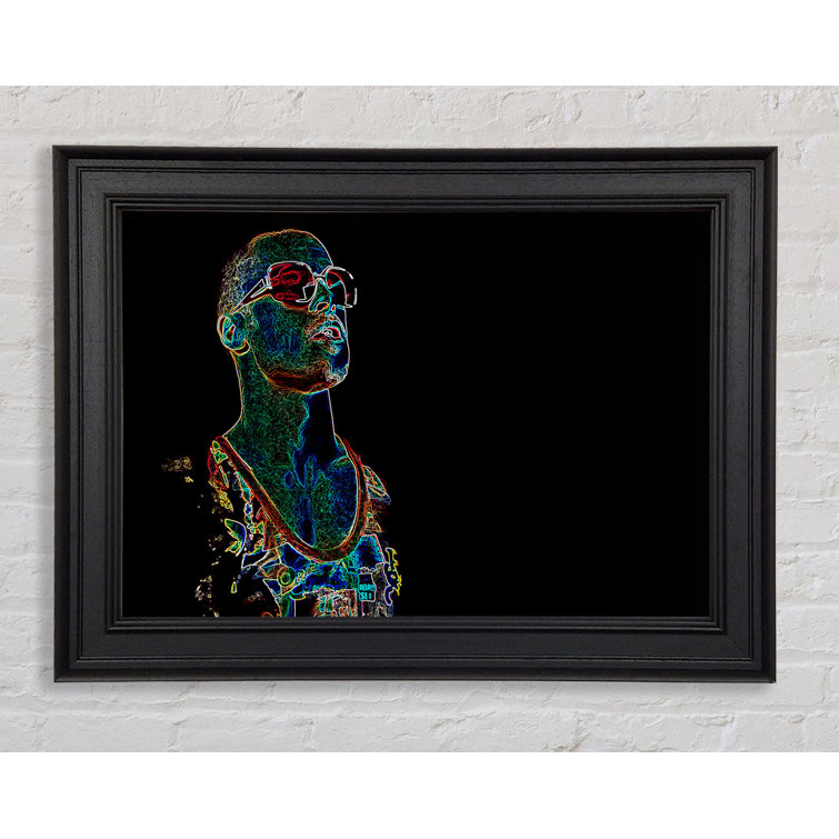 Latitude Vive Brad Pitt Tyler Durden - Single Picture Frame Art Prints ...