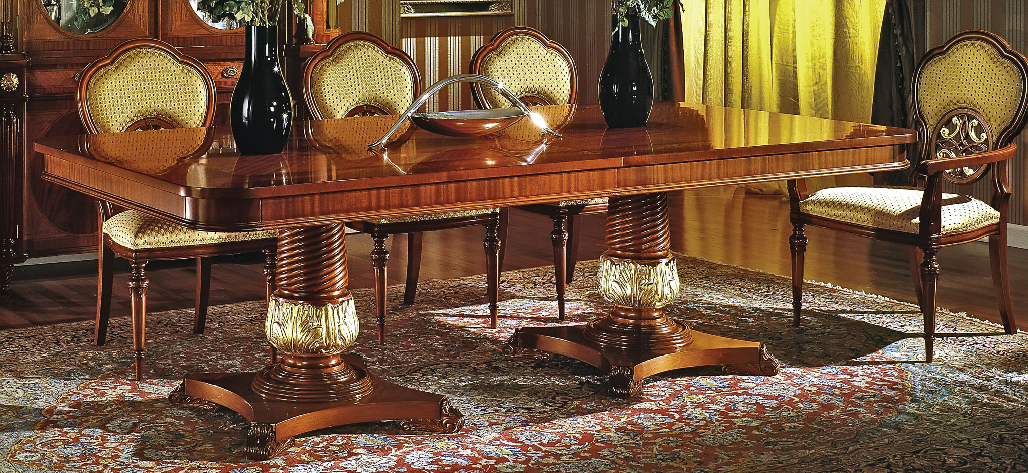David Michael Mahogany Dining Table | Wayfair