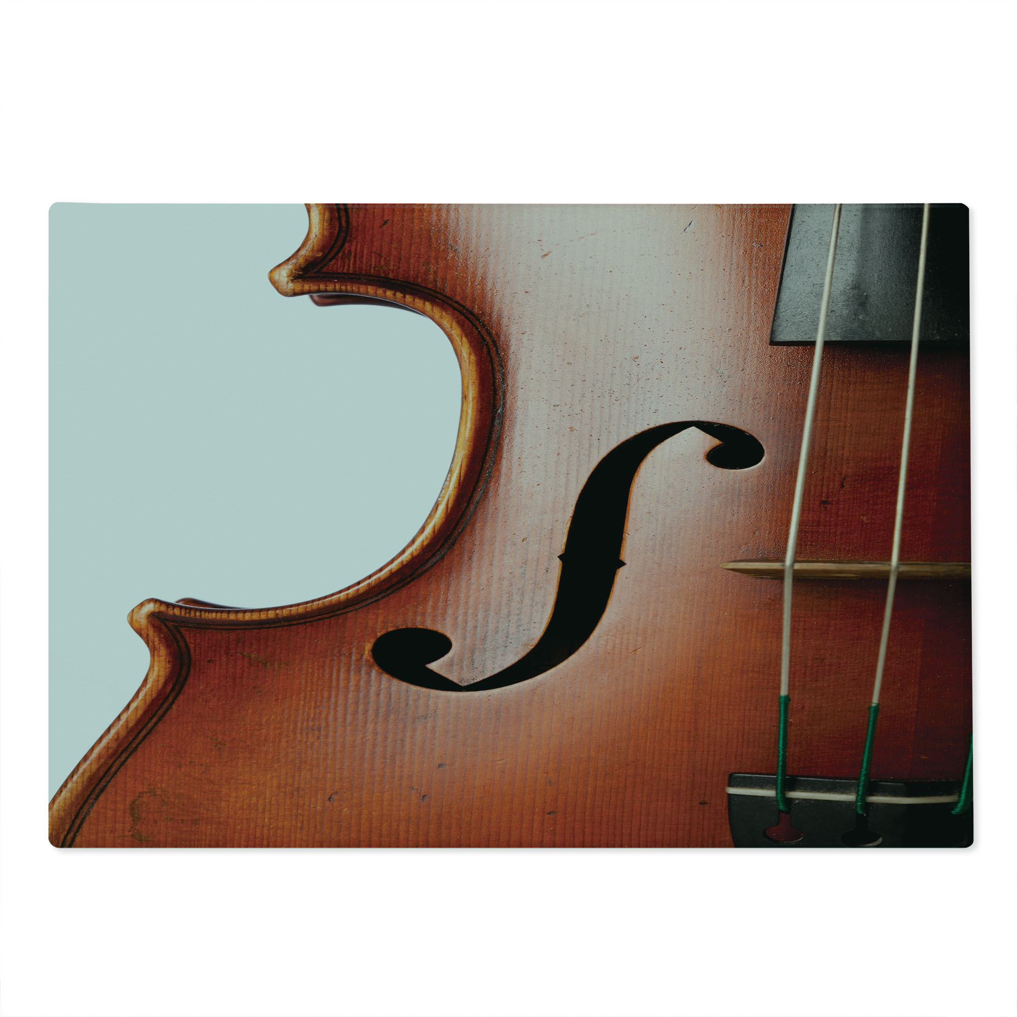 Ambesonne Cello Cutting Board Large Size Macro Instrument Photography ...