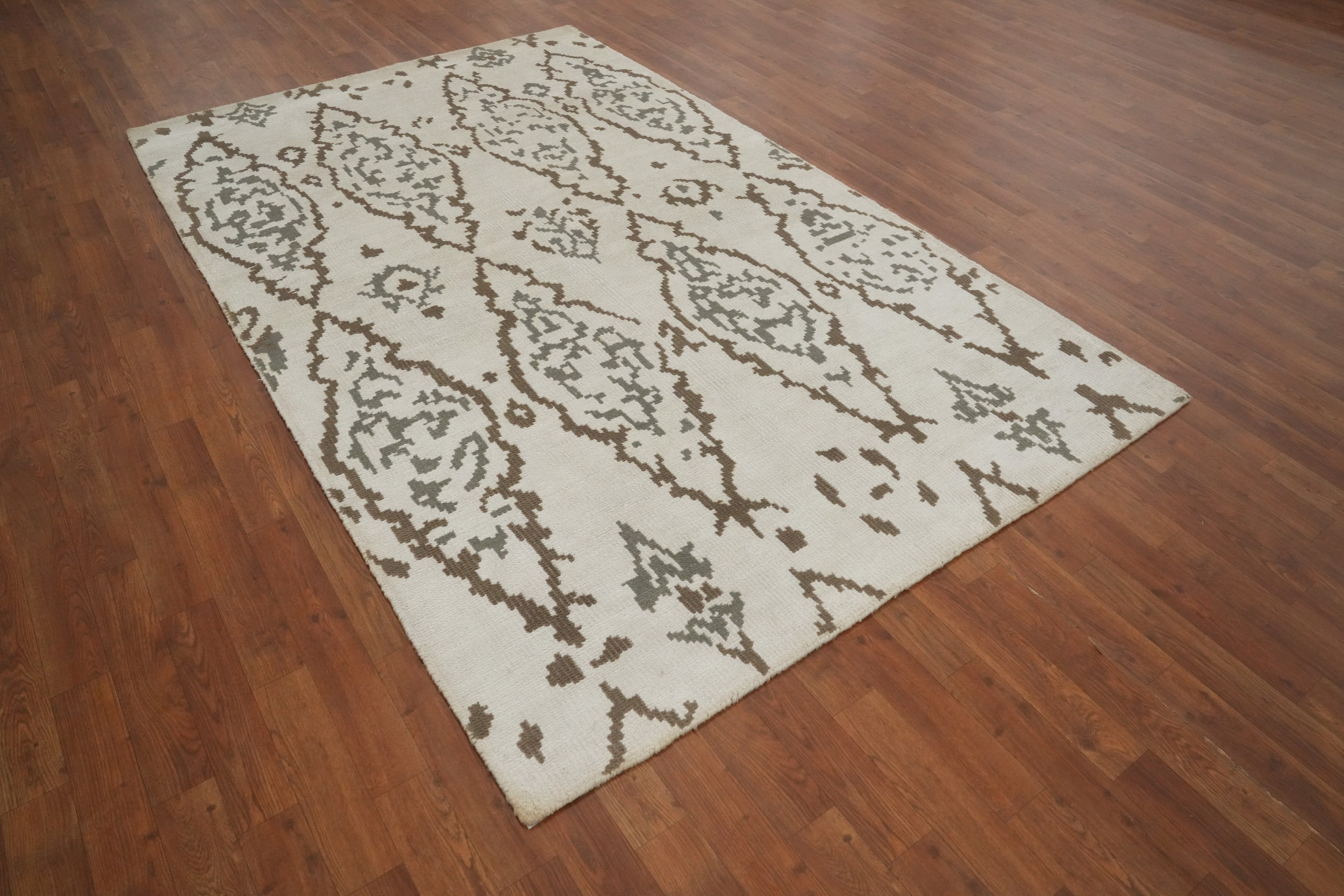 One Allium Way® Handmade Moroccan Area Rug 5x8 | Wayfair