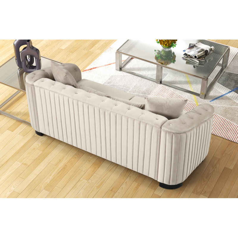 Willa Arlo™ Interiors Wanda 3 Piece Velvet Living Room Set & Reviews ...