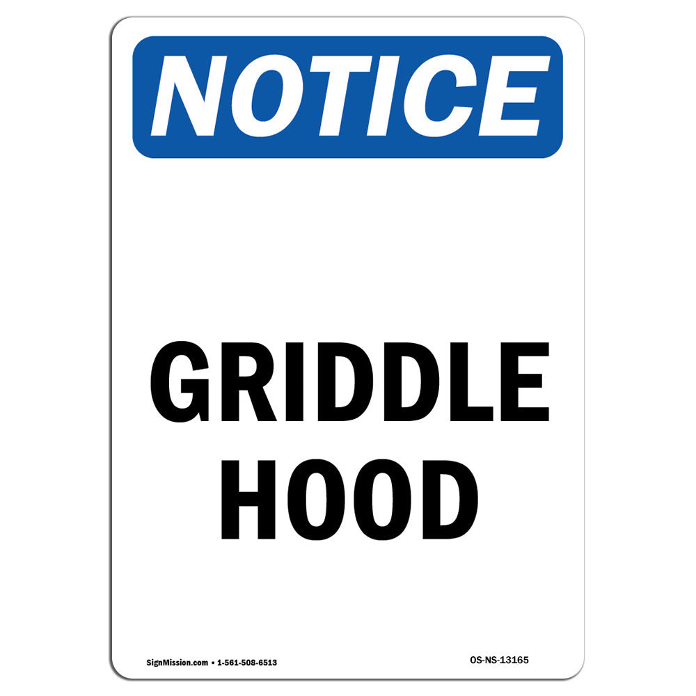 SignMission Griddle Hood Sign | Wayfair