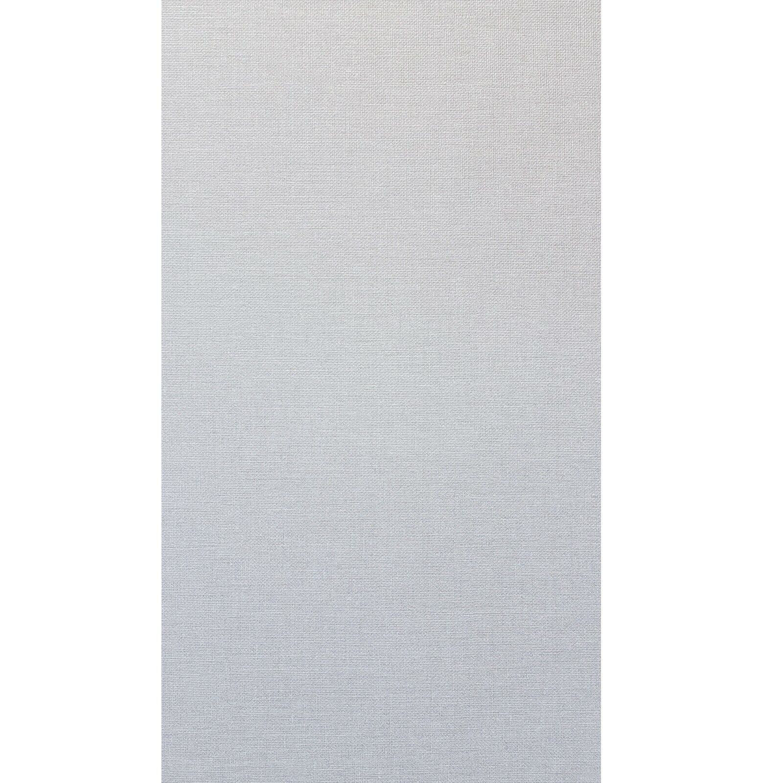 Latitude Run® Grayish Off White/Rustic Gray Plain Faux Fabric Wallpaper ...