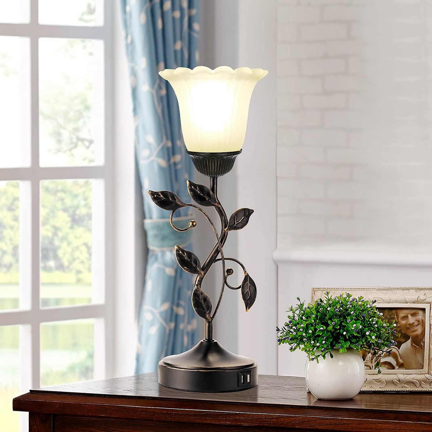 Lark Manor Breagh Iron Lamp Base Lamp | Wayfair