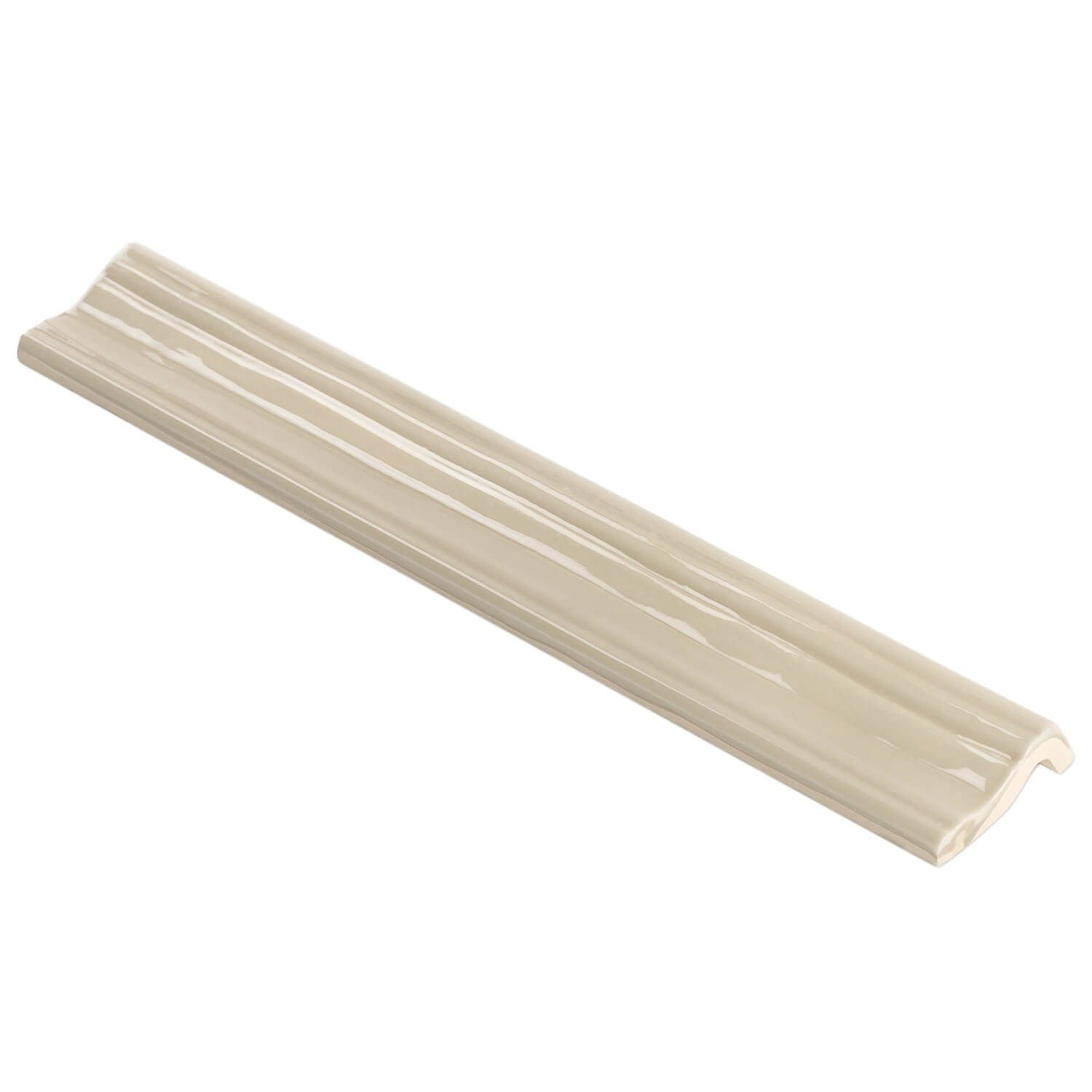 Bond Tile Midland 12" x 2" Ceramic Chair Rail Tile Trim | Wayfair