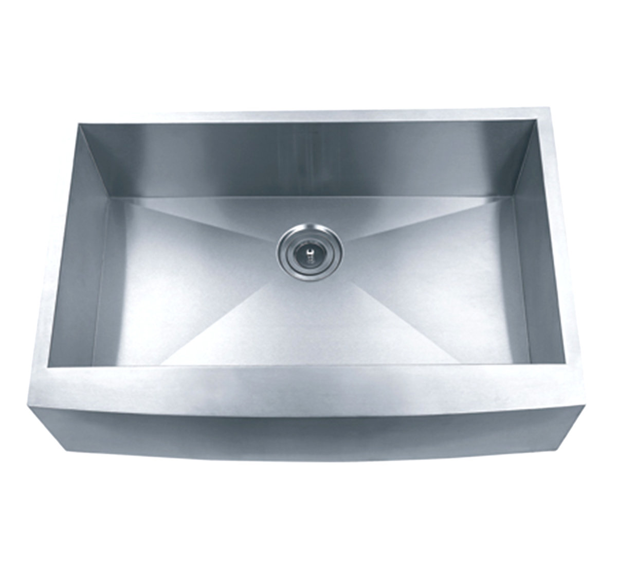AGUA CANADA Rectangular 30" L x 22" W Farmhouse/Apron Kitchen Sink with ...