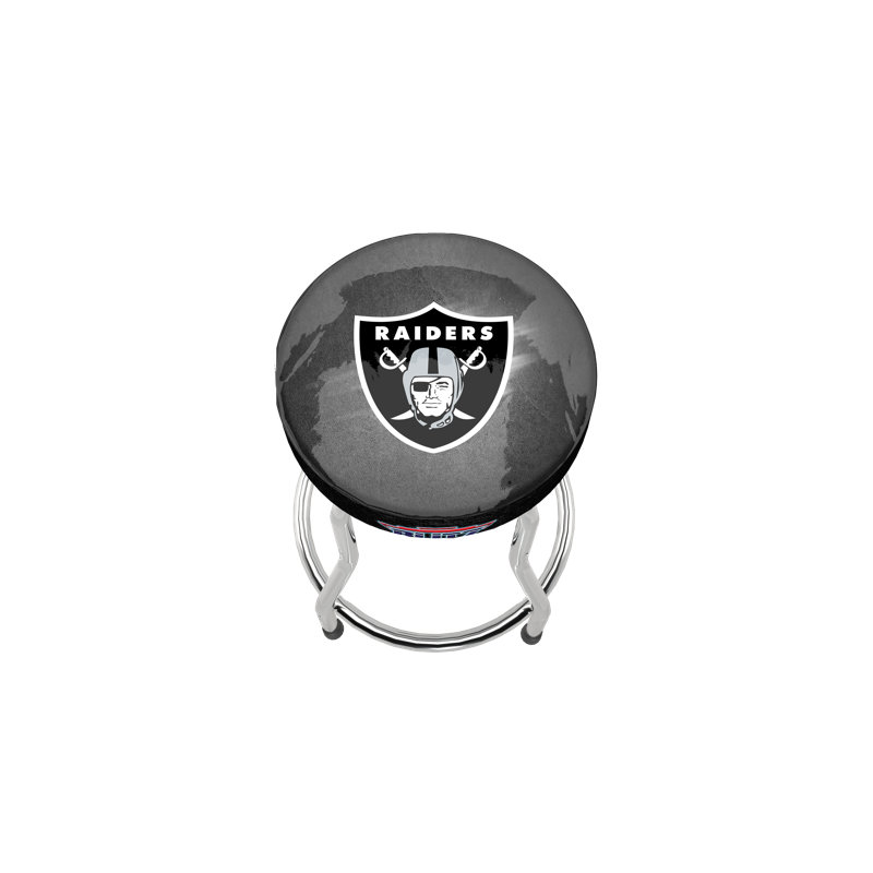 Arcade 1Up Las Vegas Raiders Adjustable NFL Blitz Team Pub Stool ...