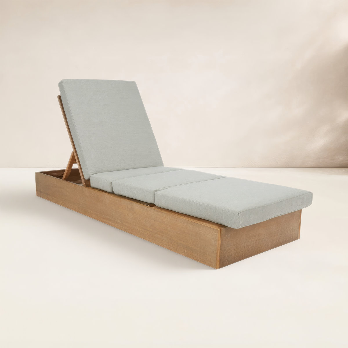 Joss & Main Fatima Wood Chaise Lounge Chair & Reviews | Joss & Main