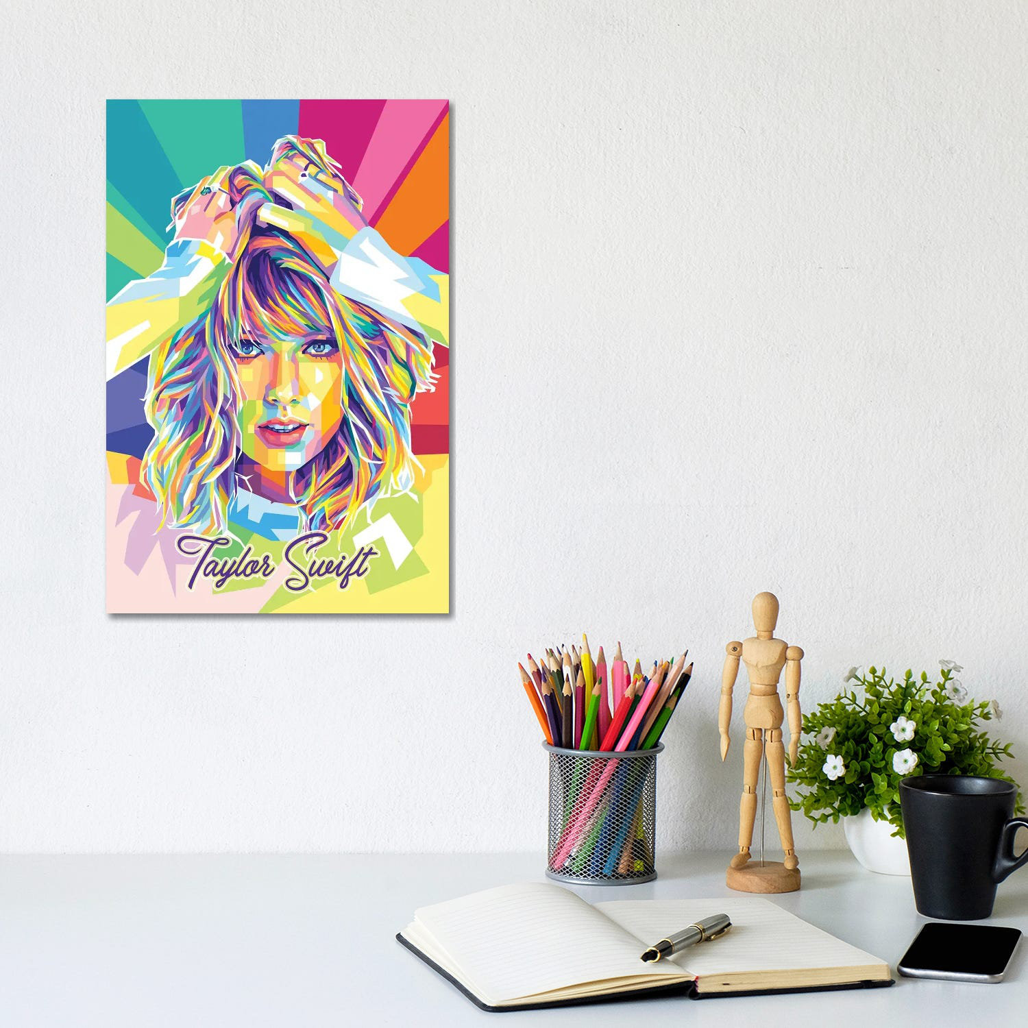 Wade Logan Taylor Swift II On Canvas by Dayat Banggai Print & Reviews ...