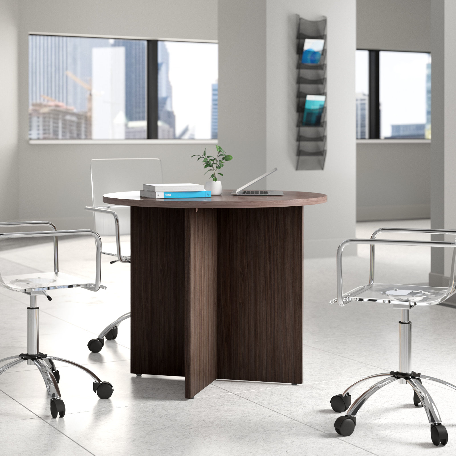 Upper Square™ Whitham Circular Conference Table & Reviews | Wayfair