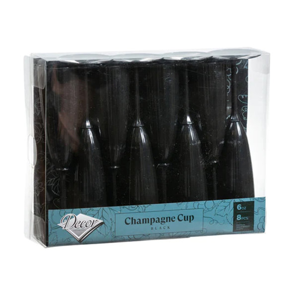 NicoleFantiniCollection Disposable Plastic Champagne Cup 6 Oz | Wayfair