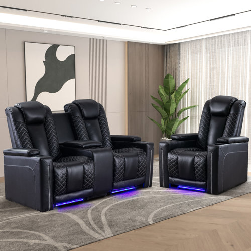 Power Reclining Living Room Sets You'll Love | Wayfair