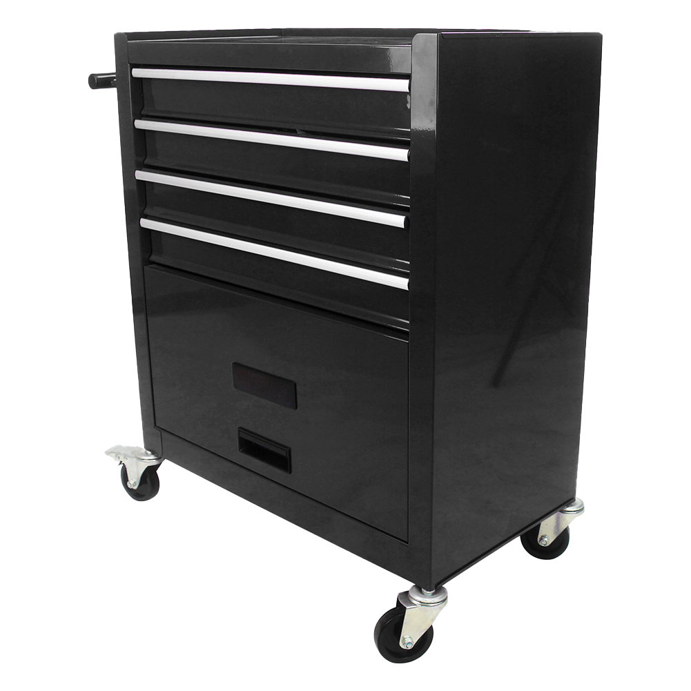 WFX Utility™ 4-Drawer Tool Cabinet Tool Chest Rolling Tool Cart | Wayfair