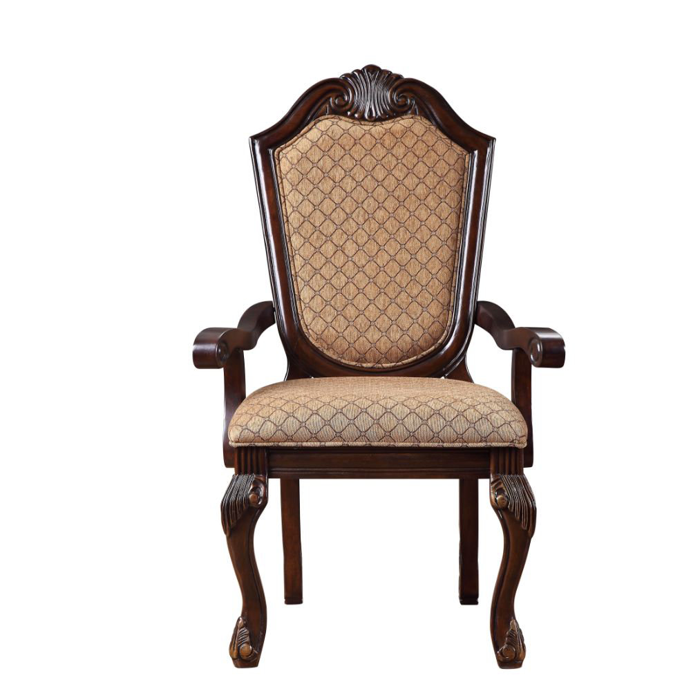 Astoria Grand Chateau De Ville Arm Chair, Fabric Upholstered Arm Chair ...