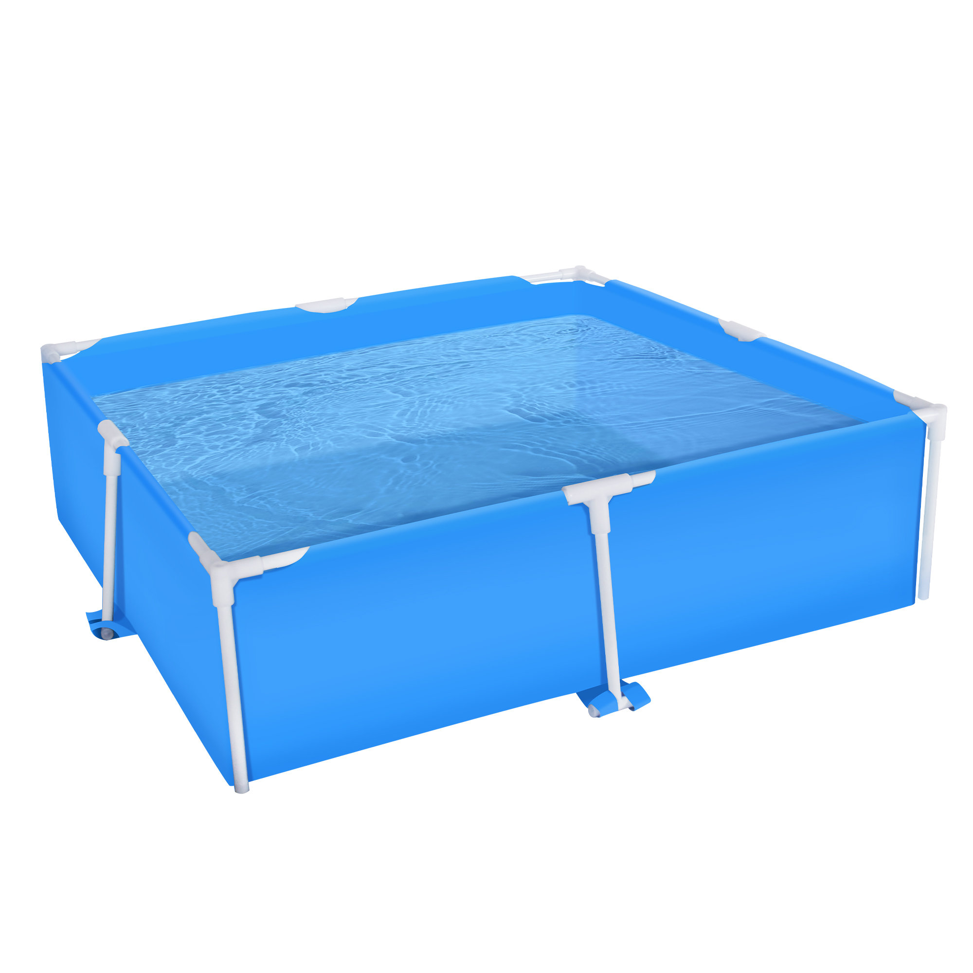 COVERONICS 1.96' x 7.21' x 4.92' Steel Frame Set Pool | Wayfair