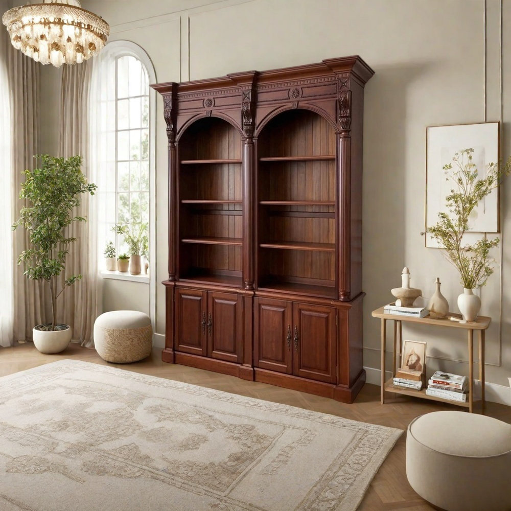 Parttlion American vintage style bookcase | Wayfair