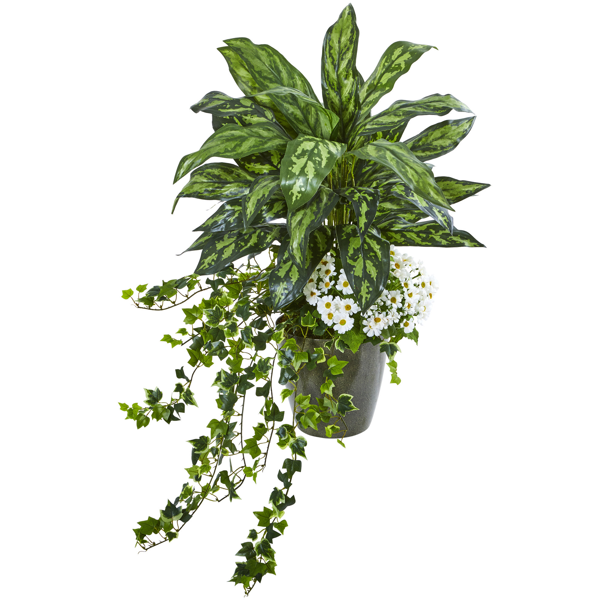 Alcott Hill® 35'' Faux Ivy Plant in Planter | Wayfair