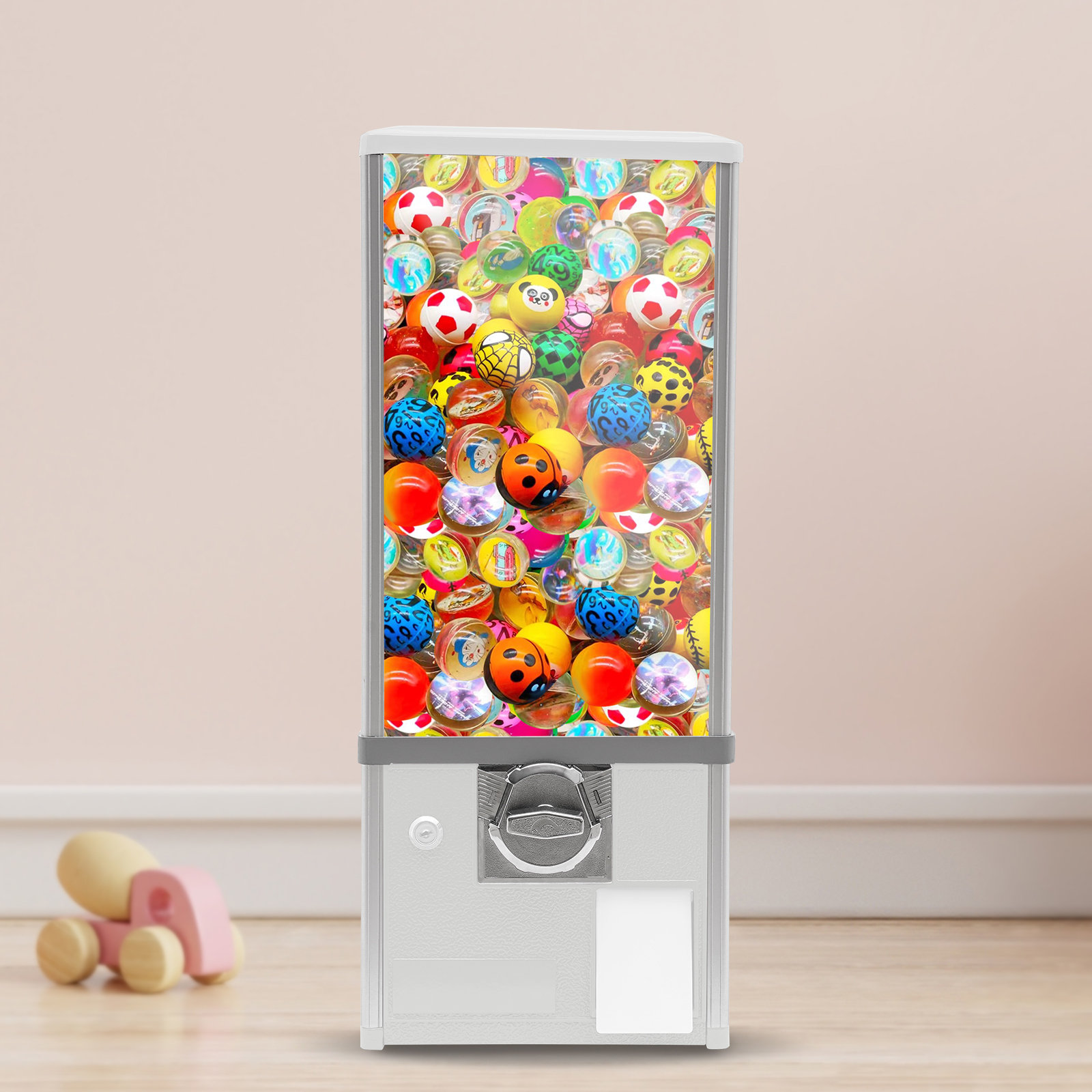YYBUSHER Commercial Candy Vending Machine Gumball Machine Toys ...