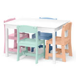 Nipperland Kids 3 Piece Play Or Activity Table and Chair Set & Reviews ...
