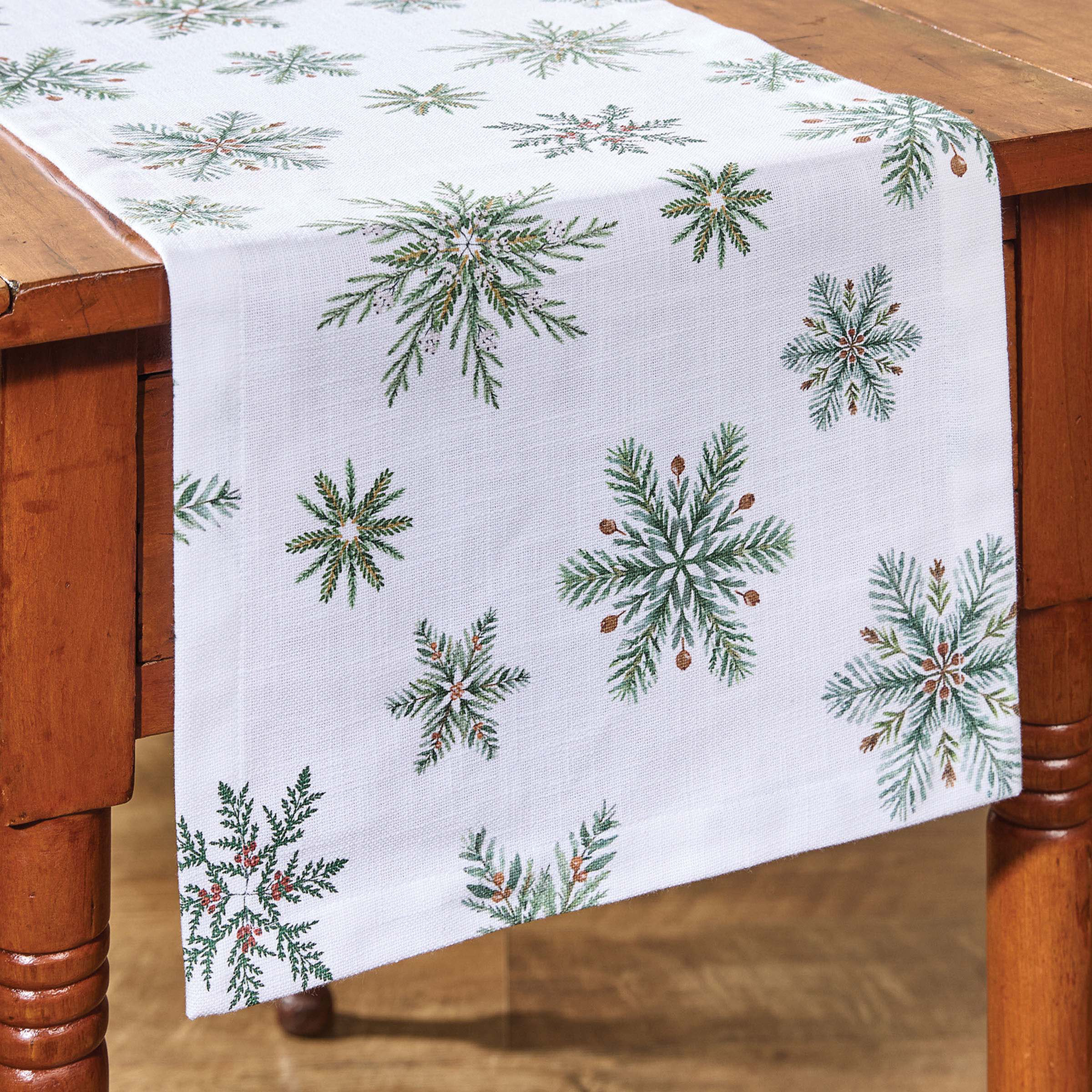Ophelia & Co. Holiday Snowfall Table Runner 13" | Wayfair