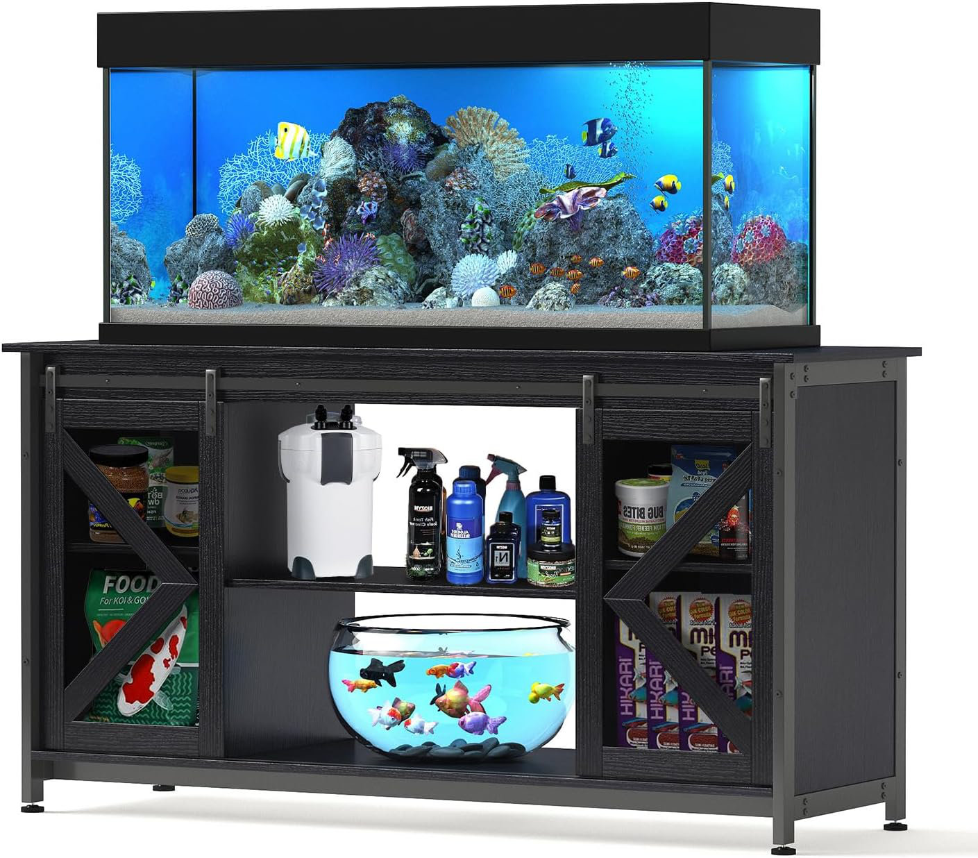 Tucker Murphy Pet™ Earlin Rectangle Aquarium Stand & Reviews | Wayfair